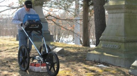 Ground Penetrating Radar | Topographix Cemetery Mapping